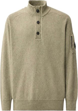 C.P. Company C.p. Company - Pull &agrave; col roul&eacute; - Homme - Pulls - Beige - Taille: XL