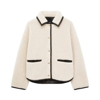 Anine Bing Veste Camden - Femme - Sport - Beige - Taille: 40 FR