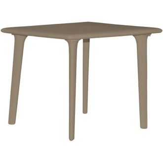 Resol dessa Table Carr&eacute;e Int&eacute;rieure, Ext&eacute;rieure 90x90 Chocolat