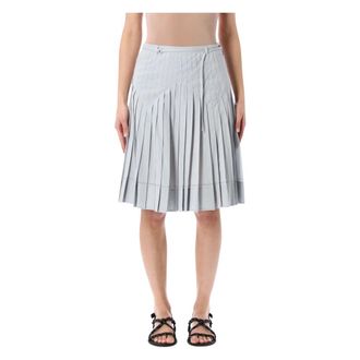 Low Classic LOW Classic, Femme, Jupes, Bleu, Taille: 40 FR Pleated Mini Skirt
