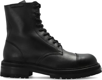AllSaints Homme, Chaussures, Noir, Taille: 45 EU Bottes Chelsea Hank en Cuir