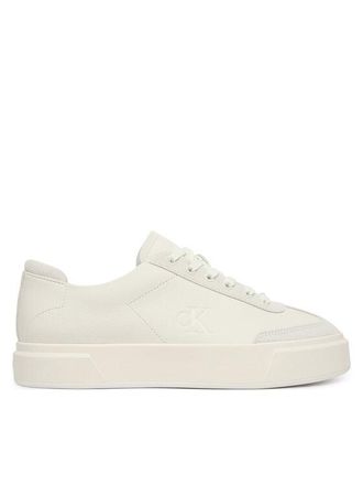Calvin Klein Sneakers Basket Cupsole Lup Wt Lth HM0HM02133 Wei&szlig;