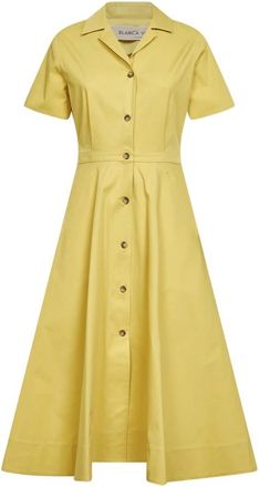 Blanca Vita Femme, Robes, Jaune, Taille: 34 FR Alga3514Olio Robe Chemise