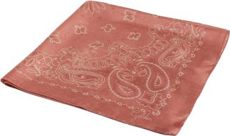 Golden Goose Foulard Paisley - Femme - Accessoires - Rose - Taille: ONE Size