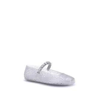 Jimmy Choo London Jelly Ballerinas Ballet Flat - Clear