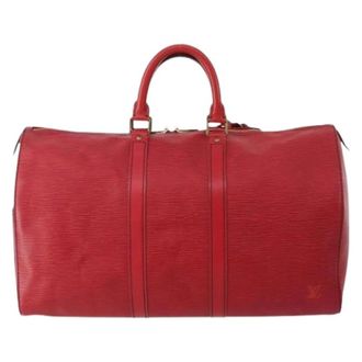 Louis Vuitton Sac week-end doccasion - Femme - Pre-owned - Rouge - Taille: ONE Size