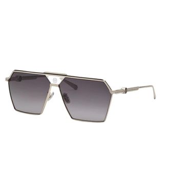 Philipp Plein Sonnenbrille - - Accessories - Herren - Grau - 66 MM