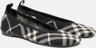 Burberry Ballerinas aus Leder