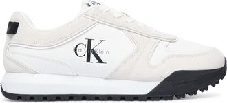 Calvin Klein Sneakers Calvin Klein Toothy Runner Irregular Lines YM0YM01461 Creme