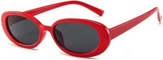 Generic Lunettes De Soleil Dext&eacute;rieur &Agrave; Petite Monture For Hommes, For Les Vacances, La Conduite Et D&eacute;placements Quotidiens(Red)
