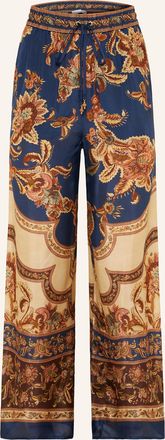 Zimmermann Seidenhose Aster blau
