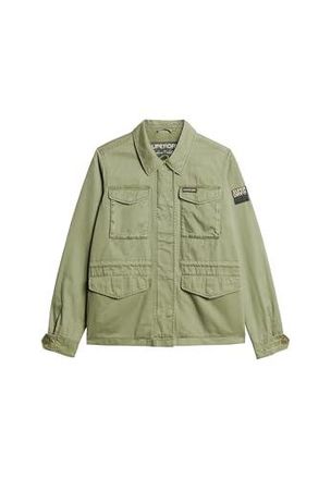 Superdry Military M65 Jacket W5011671A Kaki sauvage, taille 14, vert