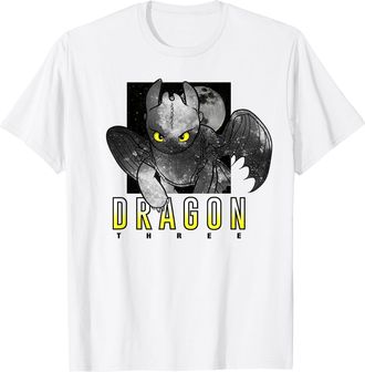 How To Train Your Dragon Drachenzähmen Leicht Gemacht 3 Drache drei T-Shirt