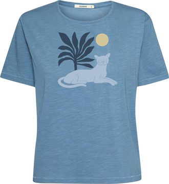 Greenbomb T-Shirt Nova Panther Leaves