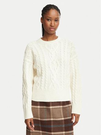 Max Mara Pullover Alben 2625366132 Creme Regular Fit