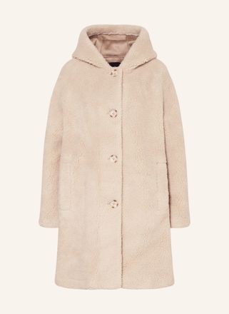 Darling Harbour Darling Harbour Teddyfell-Mantel beige