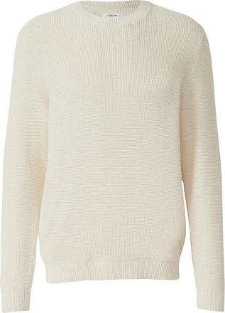 s.Oliver Herren Pullover langarem 2168814 Grey/Black L