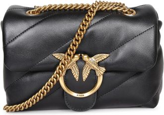 Pinko Pinko, Femme, Sacs, Noir, Taille: ONE Size Love Puff Mini