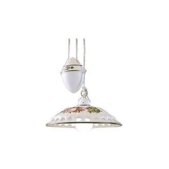 Ferroluce CLASSIC NAPOLI C373-11, Pendelleuchte mit keramischen Sauces
