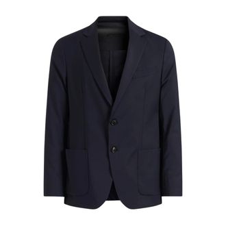 Roberto Ricci Design Rrd, Homme, Costumes, Bleu, Taille: XL Blazer Crois&eacute; Summer Wooltech