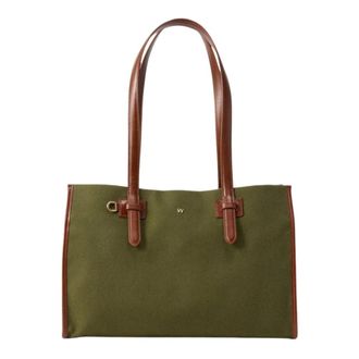 Max Mara Acandore Einkaufstasche - - Bags - Damen - Gr&uuml;n - ONE SIZE