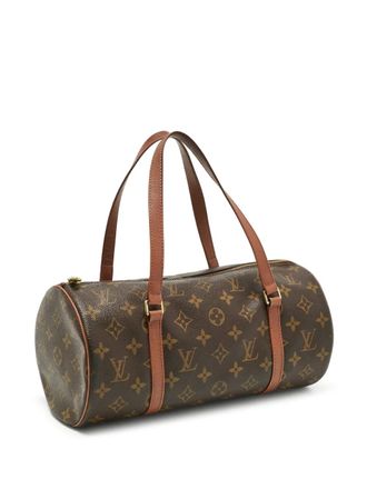Louis Vuitton sac port&eacute; &eacute;paule 30 Papillon en toile monogramm&eacute;e (1998) - Marron