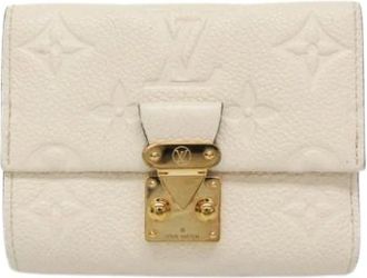 Louis Vuitton Pre-owned M&eacute;tis Compact Wallet M81071 - Femme - Pre-owned - Beige - Taille: ONE Size