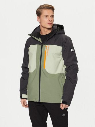 Quiksilver Skijacke Dawson EQYTJ03451 Grün Slim Fit