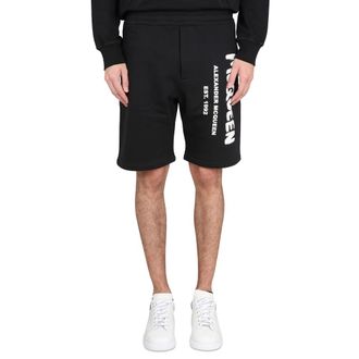 Alexander McQueen Casual Shorts - - Shorts - Herren - Schwarzk - M