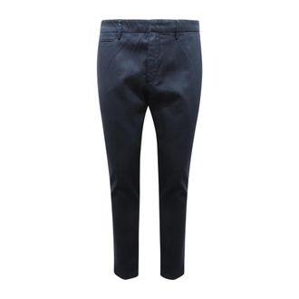 Dondup Strukturierte Joe Hose Hergestellt in Italien - - Trousers - Herren - Blau - W31