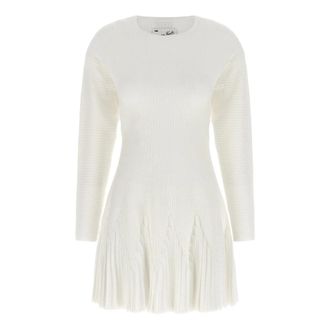 Elisabetta Franchi Kleider - - Dresses - Damen - Wei&szlig; - L
