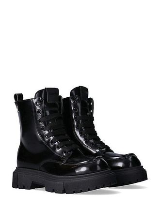 Calvin Klein Stiefel F&uuml;r Kinder Mit Praktischem Rei&szlig;verschluss, Zehenschutz Und Stollen - Black - M&auml;dchen - 36