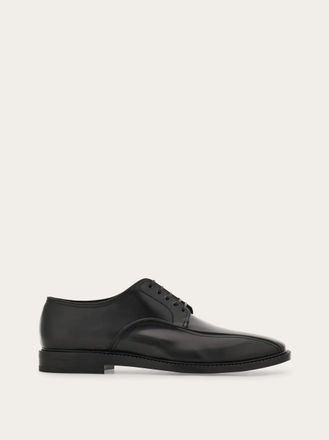 Ferragamo Herren Derby-Schuh Schwarz Größe 40.5