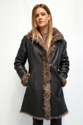 Funk since 1776 Lederjacke Wendejacke aus weichem leichten Lammfell kann von beiden Seiten getragen werden