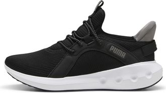 Puma Puma Unisex Softride Carson Sliptech Road Running Shoe, Puma Black Puma White, 44 EU