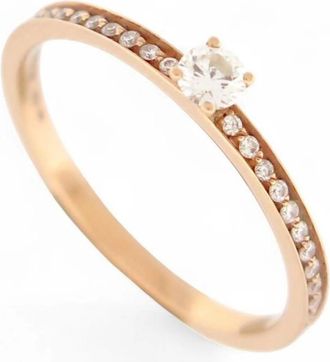 Vanrycke Ring - NEUER VANRYCKE SOLIT&Atilde;R-RING MIT DIAMANTEN IN 18K - Gr. ONESIZE - in Gold - f&uuml;r Damen