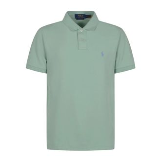 Polo Ralph Lauren Homme, Tops, Vert, Taille: M Maille &agrave; Manches Courtes