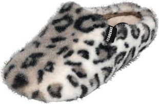 Verbenas Pantoufles pour femme - YORK FUR LEO piedra, Caramello, 39 EU