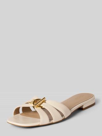 Lauren Ralph Lauren Pantoletten aus echtem Leder Modell BLAIKE SLIDE