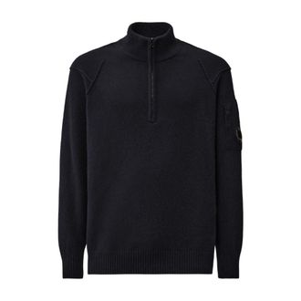 C.P. Company Polo-Kragen Strickware - - Knitwear - Herren - Blau - L