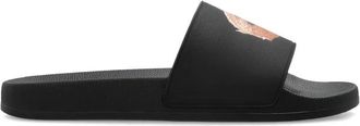 Palm Angels Logo Sliders - - Shoes - Herren - Schwarzk - 41 EU