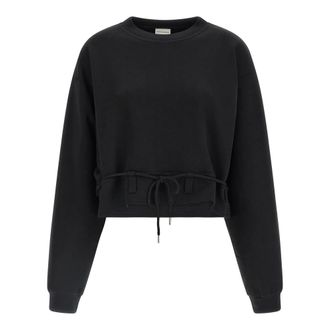 Dries Van Noten Femme, Sweatshirts et sweats &agrave; capuche, Noir, Taille: 36 FR SweaT-shirt Haserfiela