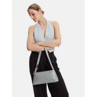 Calvin Klein Handtasche Calvin Klein Embossed Logo Shoulder Bag K60K612550 Grau