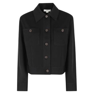 Vince Ponte Strickjacke - - Jackets - Damen - Schwarzk - XS