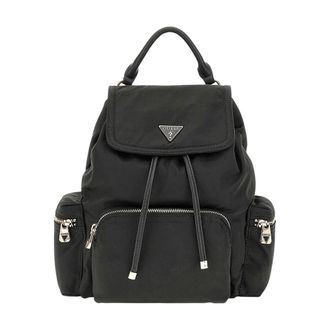 Guess Femme, Sacs, Noir, Taille: ONE Size Mini sac &agrave; dos Gemma Eco Guess