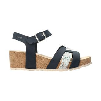 Mephisto Elegante Verana Keilsandalette - - Shoes - Damen - Blau - 41 EU