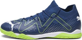 Puma Future Match Tt Fu&szlig;ballschuh f&uuml;r Herren, Persisches Blau, PUMA Wei&szlig;, Pro-Gr&uuml;n, 44.5 EU