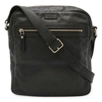 Gucci Pre-owned Cuir sacs-gucci - Femme - Pre-owned - Noir - Taille: ONE Size