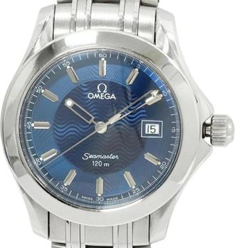 Omega Pre-owned Seamaster Montre en Acier Inoxydable 2511.81 - Homme - Pre-owned - Bleu - Taille: ONE Size