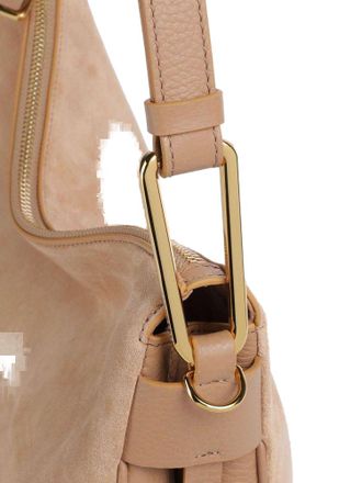 Coccinelle Womens Shoulder Bag Nude Cowhide - Shoulder-Bags